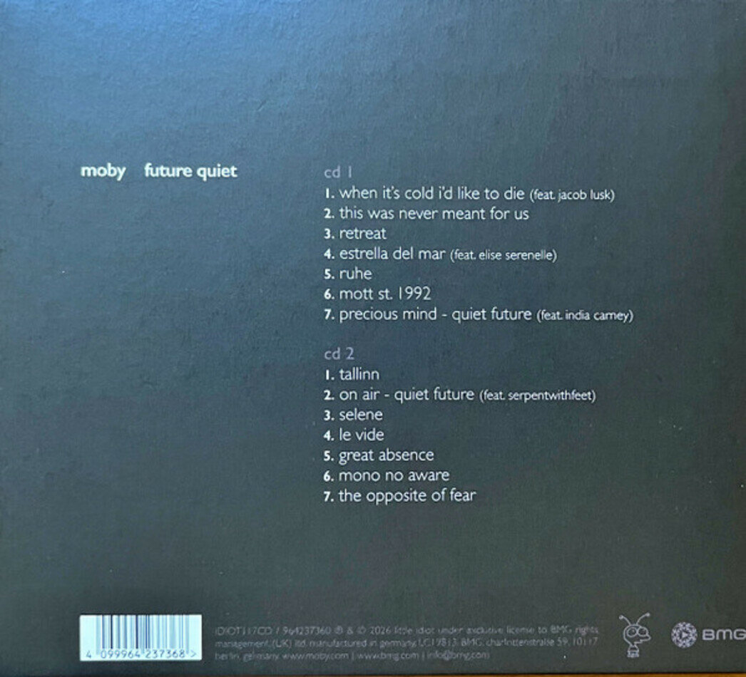 Компакт-диск Moby — Future Quiet (2CD) — фото 1