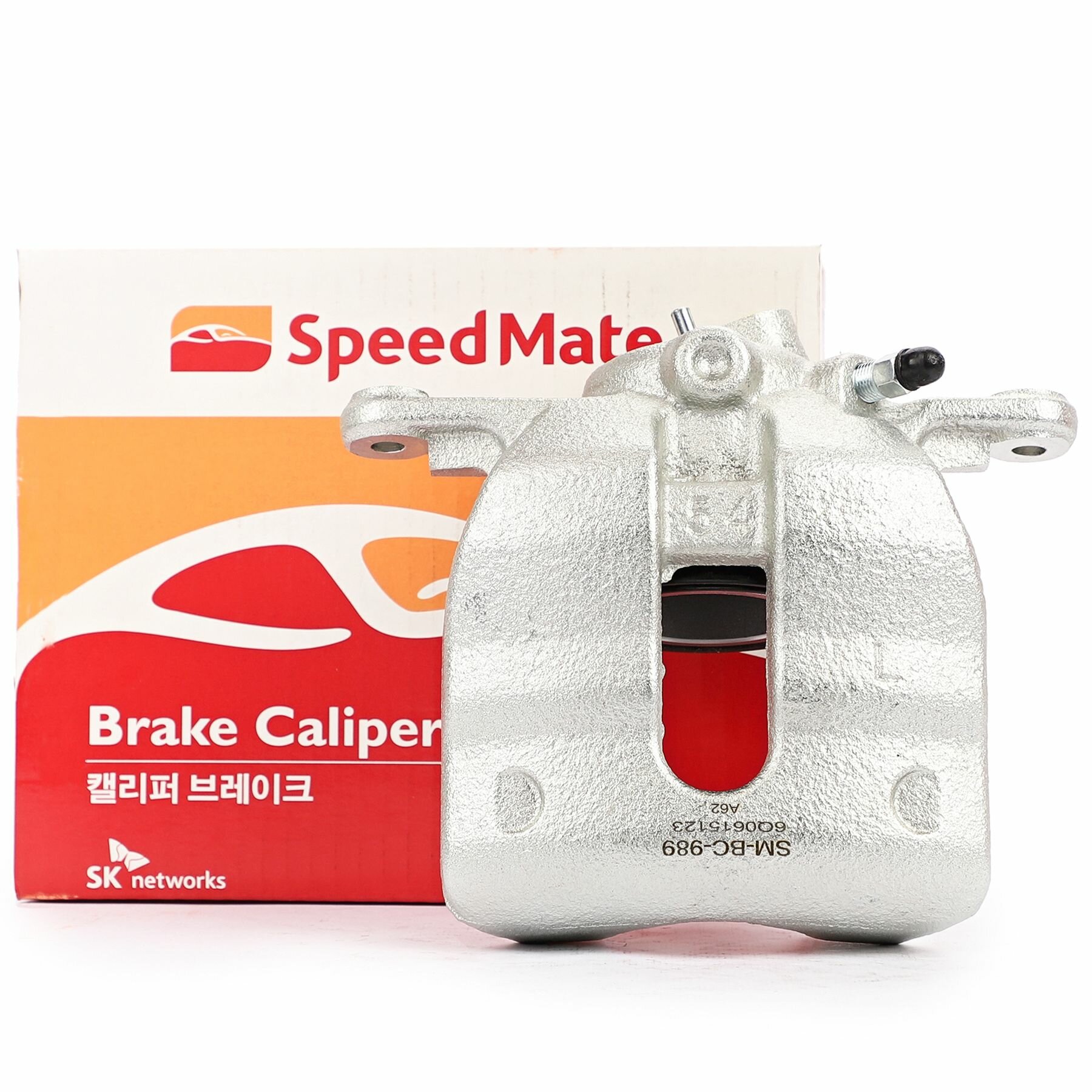 SPEEDMATE Суппорт передний левый SKODA Fabia I, II, Roomster (5J) VW Polo IV (9N) SEAT Ibiza III, Cordoba II SM-BC989
