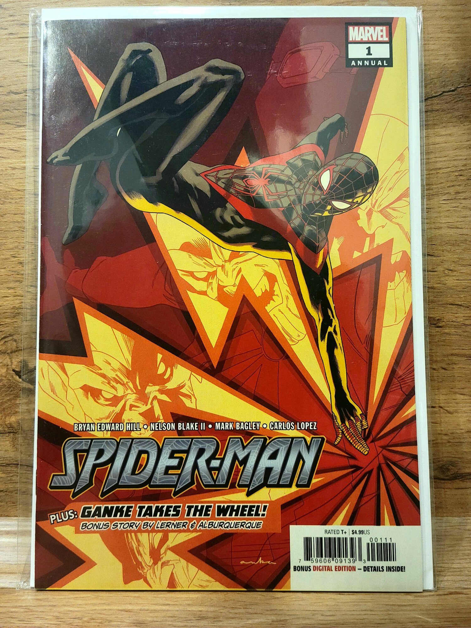 Spider Man Annual #1. Оригинальный Комикс