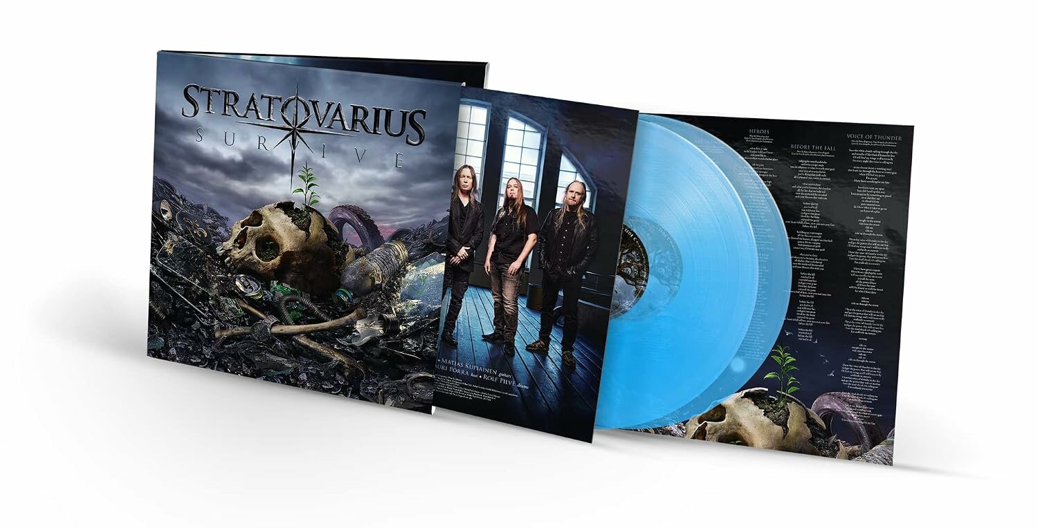 Stratovarius - Survive (Blue Curacao) (2LP) Limited Edition, 2022, Виниловая пластинка