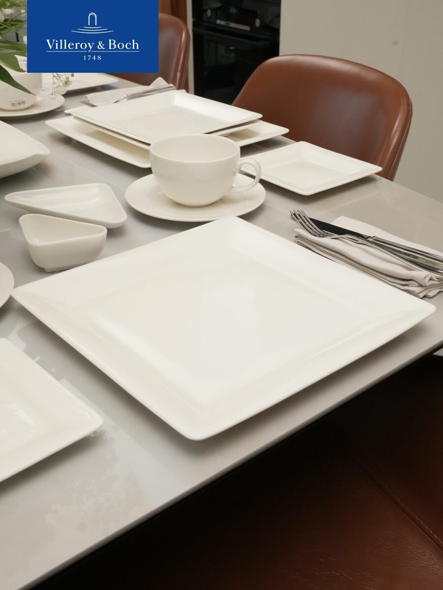 Тарелка 28х28 см, Universal White, Villeroy & Boch, Премиум-Фарфор