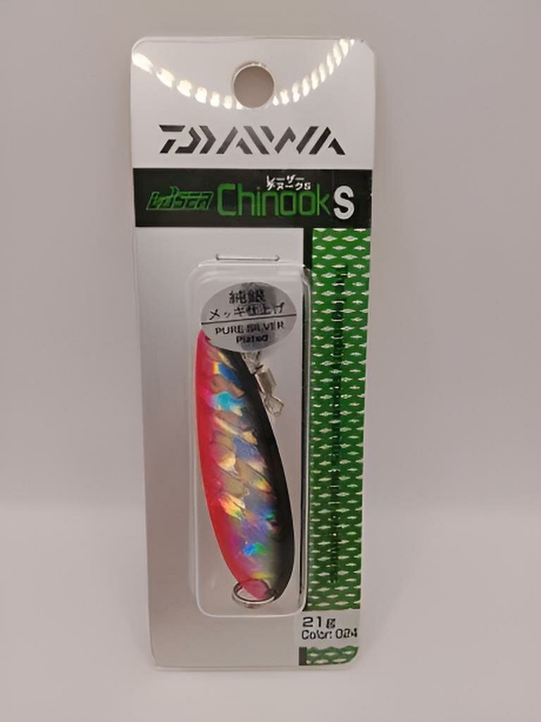 Блесна Daiwa "Chinook", колебалка, для хищной рыбы, вес 21 гр, длина 61 см