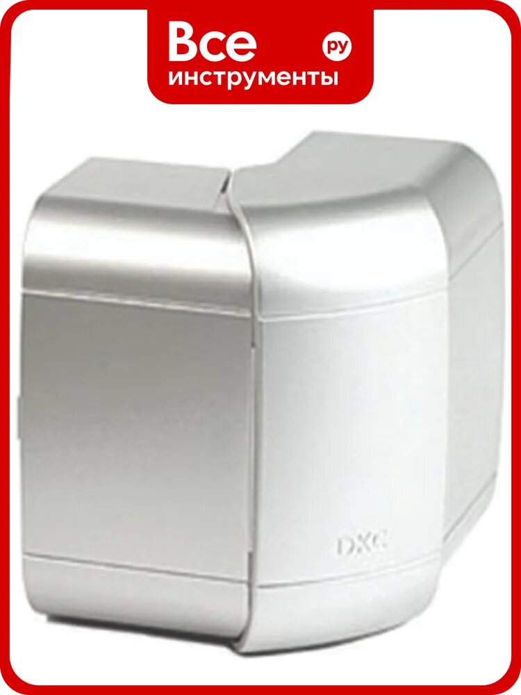 Внешний угол DKC 110x50 мм, изменяемый, цвет серый металлик 01052G 225782
