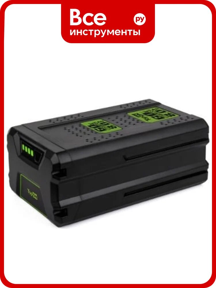 Аккумулятор для Greenworks 60V TopOn 6Ah (Li-ion) PN: G60B6 TOP-GW-60-6.0