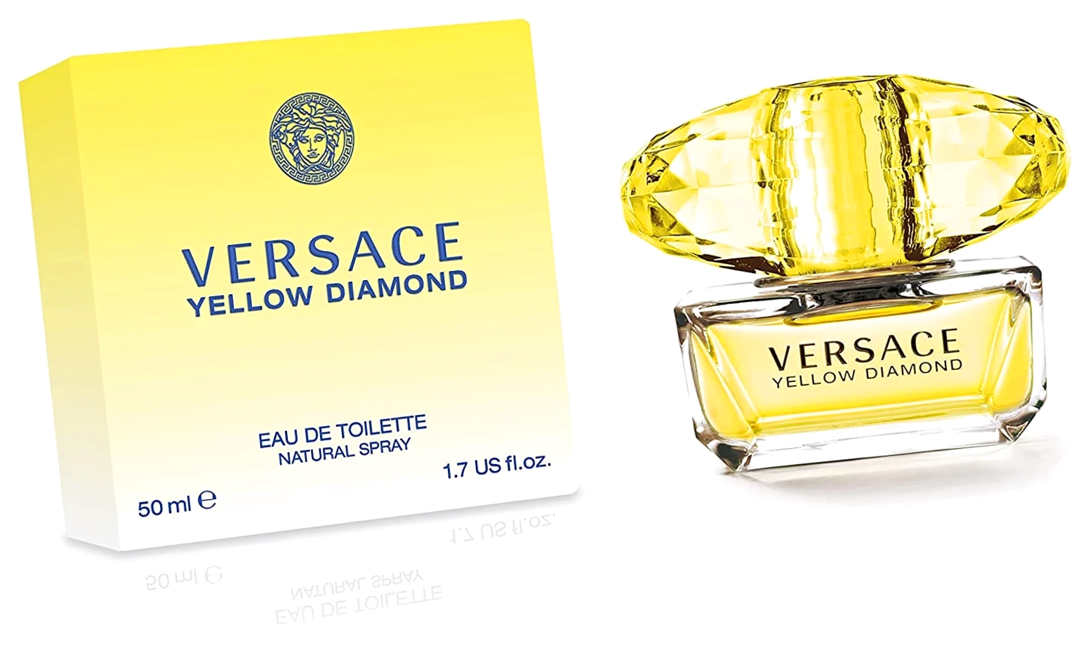 Женская туалетная вода Versace Yellow Diamond 50 мл - Версаче Еллоу Диамонд желтые бриллианты