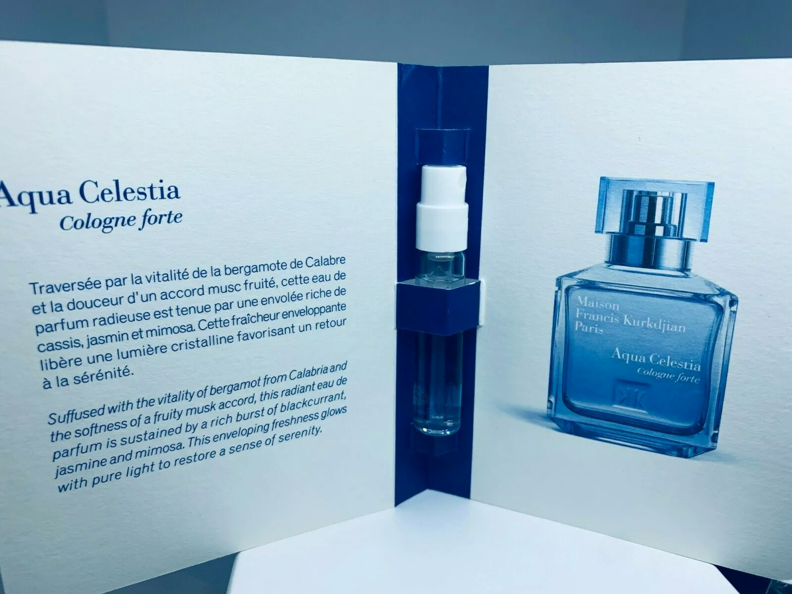 Maison Francis Kurkdjian Aqua Celestia Cologne Forte парфюмерная вода 2 мл сэмпл