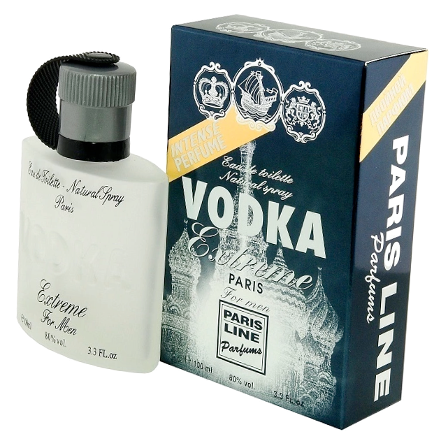 Туалетная вода для него Пари Лайн Парфамс Водка Экстрим 100 мл - Paris Line Vodka Extreme