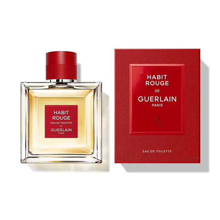 Мужской парфюм Герлен Хабит Руж 100 мл / Guerlain Habit Rouge Eau De Toilette
