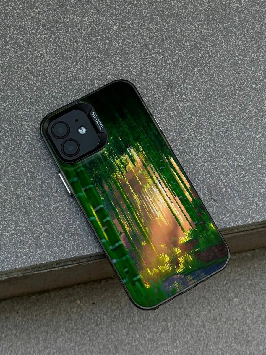 Чехол на iPhone 11 minecraft — фото 1