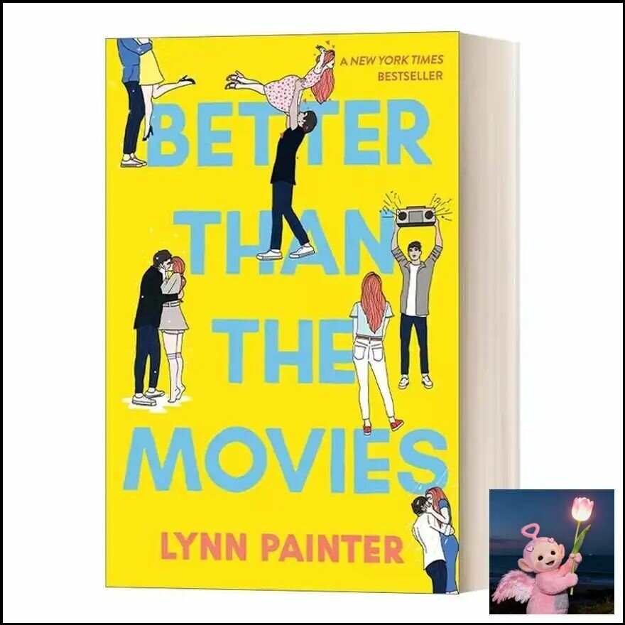 Книга Better Than The Movies Линн Пейнтер, графический роман на английском языке, мягкая обложка, формат 145*200