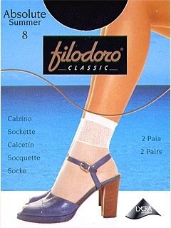 Носки Filodoro Absolute Summer 8 Calzino, 2 Paia, комплект