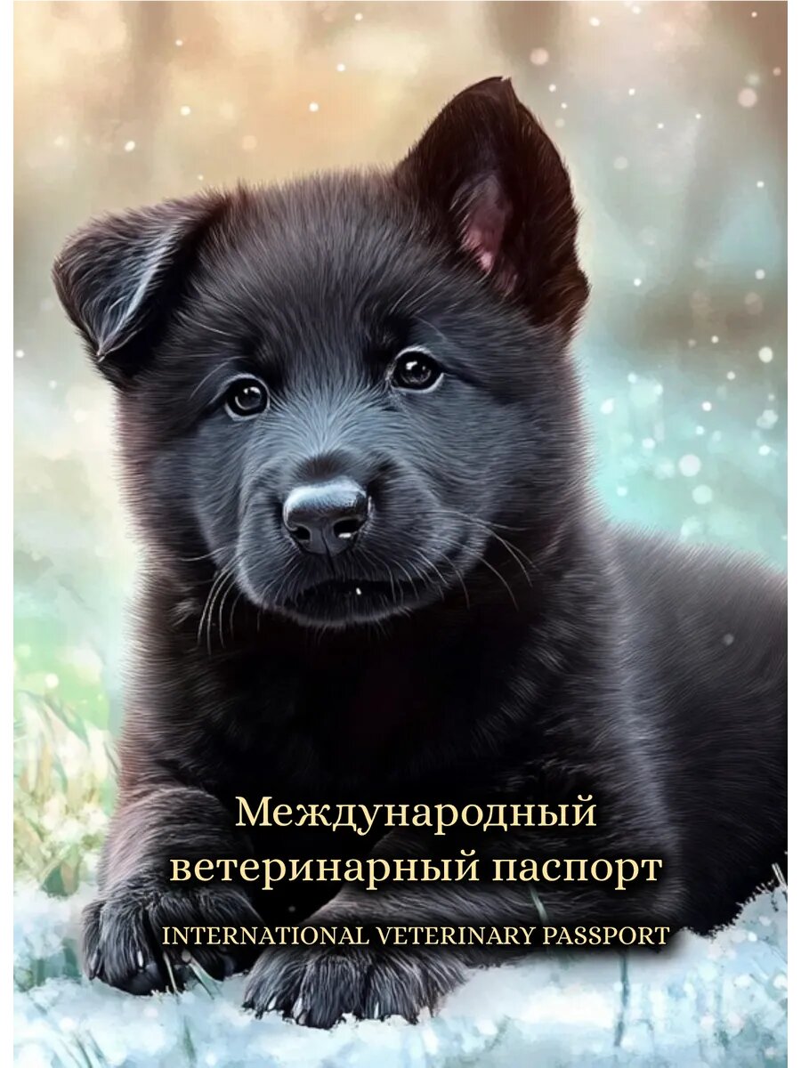 Международный ветеринарный паспорт с аудио-записью