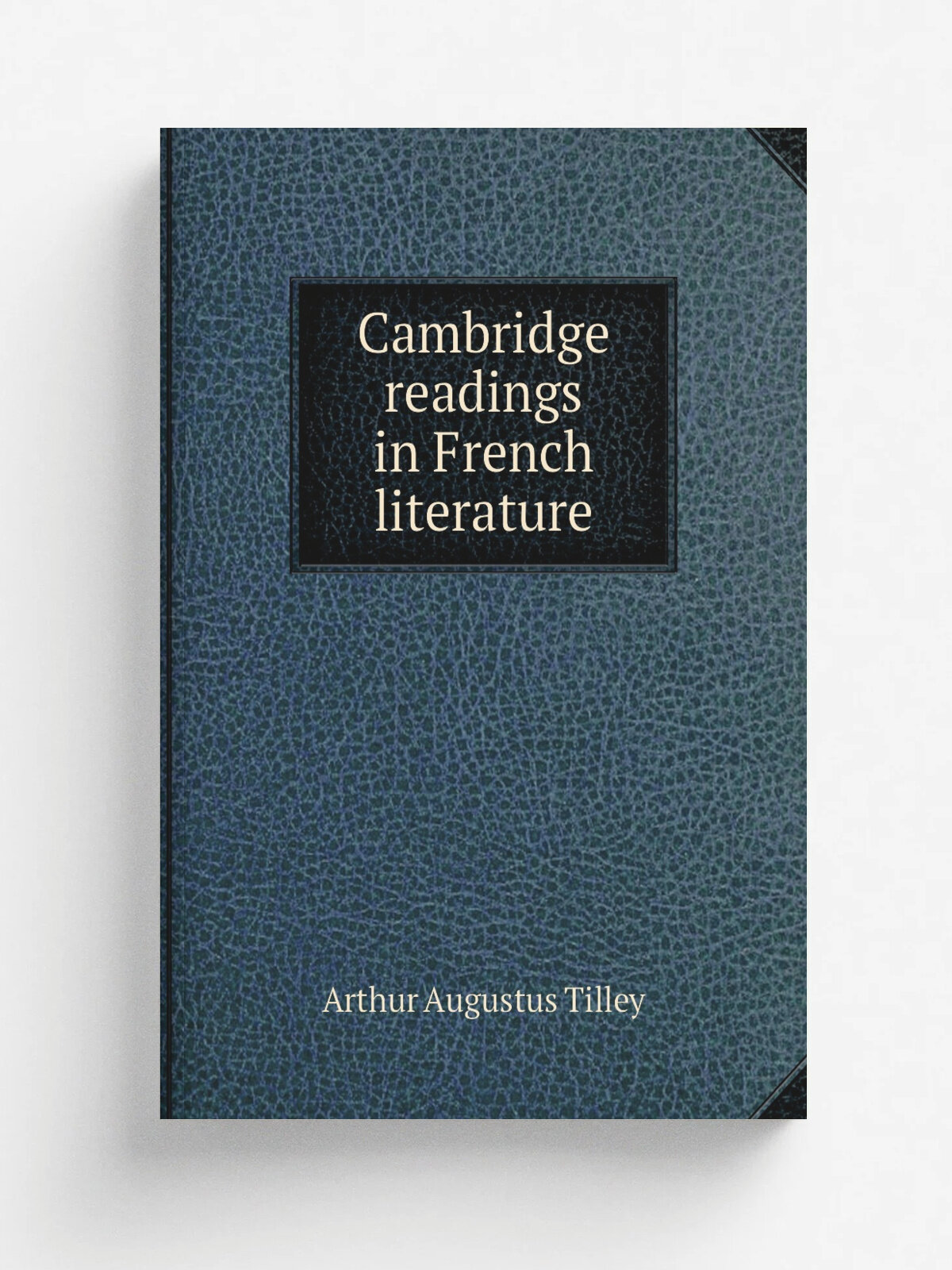Cambridge readings in French literature