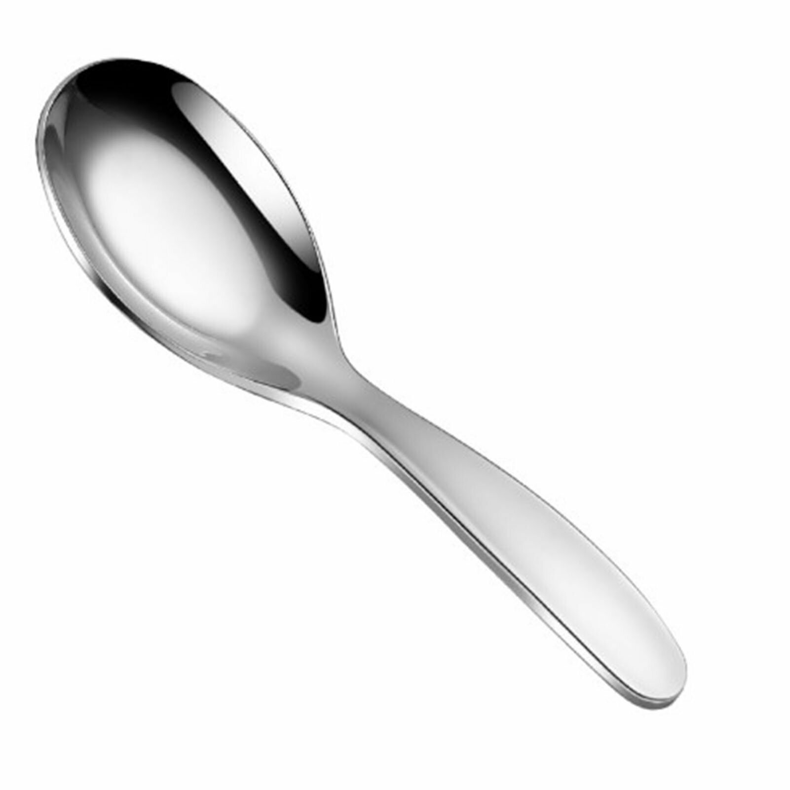 Дети из нержавеющей стали Spoon Food Carder Safe Ruster -Respression Прочная детская посуда небольшие ложки для десерта