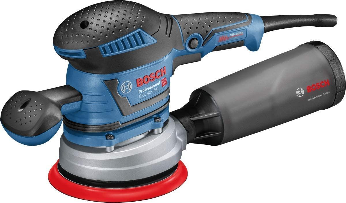 Шлифмашина эксцентриковая сетевая Bosch GEX 40-150 Professional 060137B202