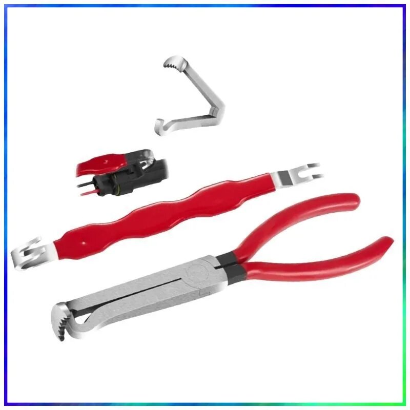 Стальные плоскогубцы для авторазъемов 37960 Electrical Fliers, красный, 240 мм, набор для ремонта