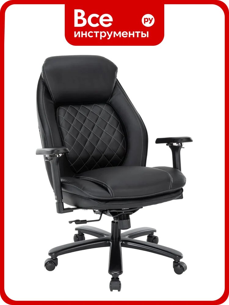 Офисное кресло CHAIRMAN ch403 экокожа, черный 00-07145953