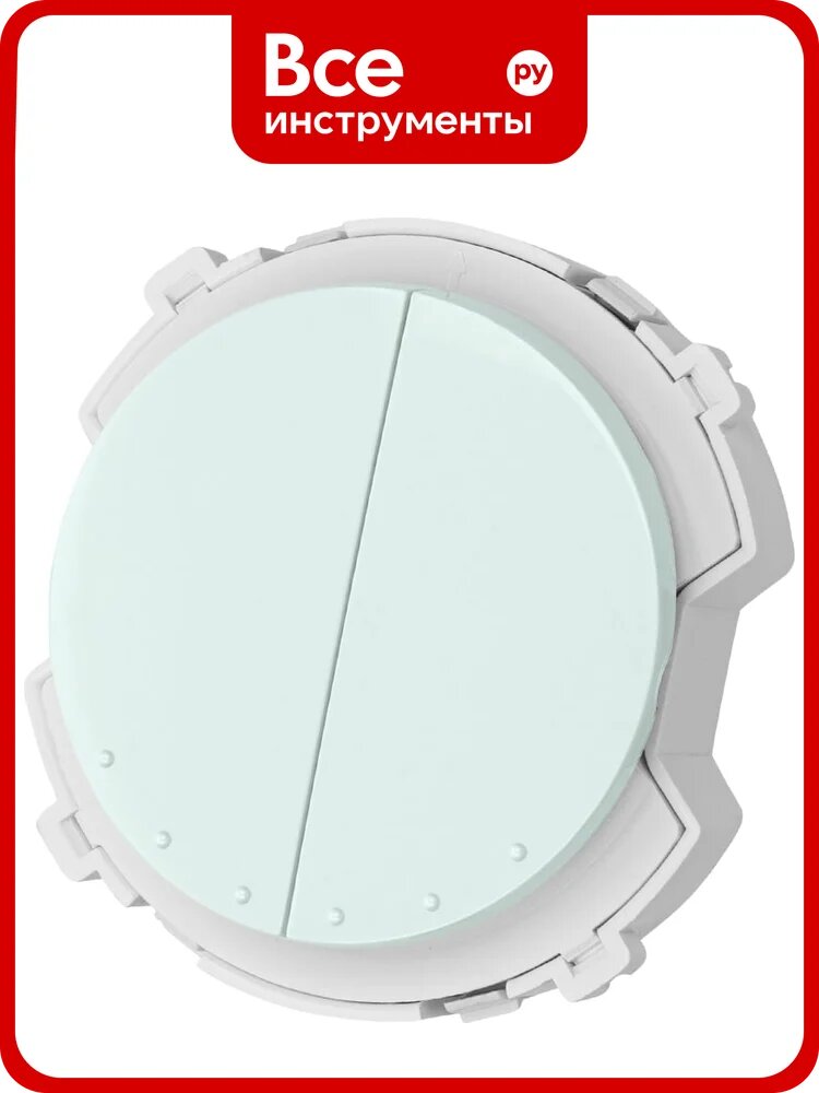 Выключатель TDM ELECTRIC 2-кл. 16а 250в фисташковый, "байкал" SQ1819-0133