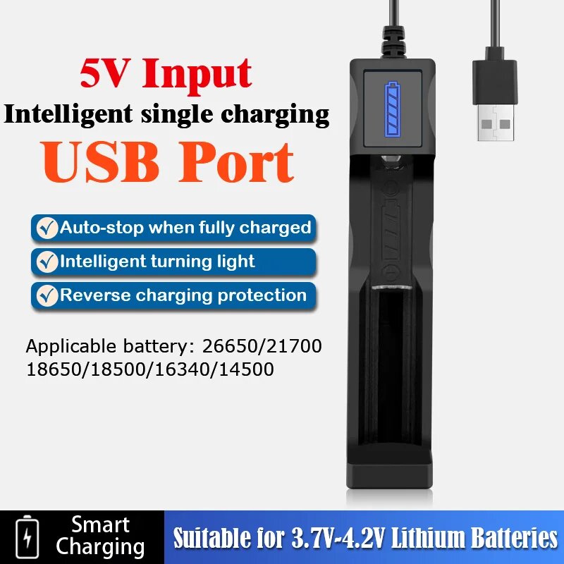 BATTERXPERT Зарядное устройство для аккумуляторов 18650