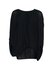 Блуза Junya Watanabe Draped oversized blouse, размер 42, черный