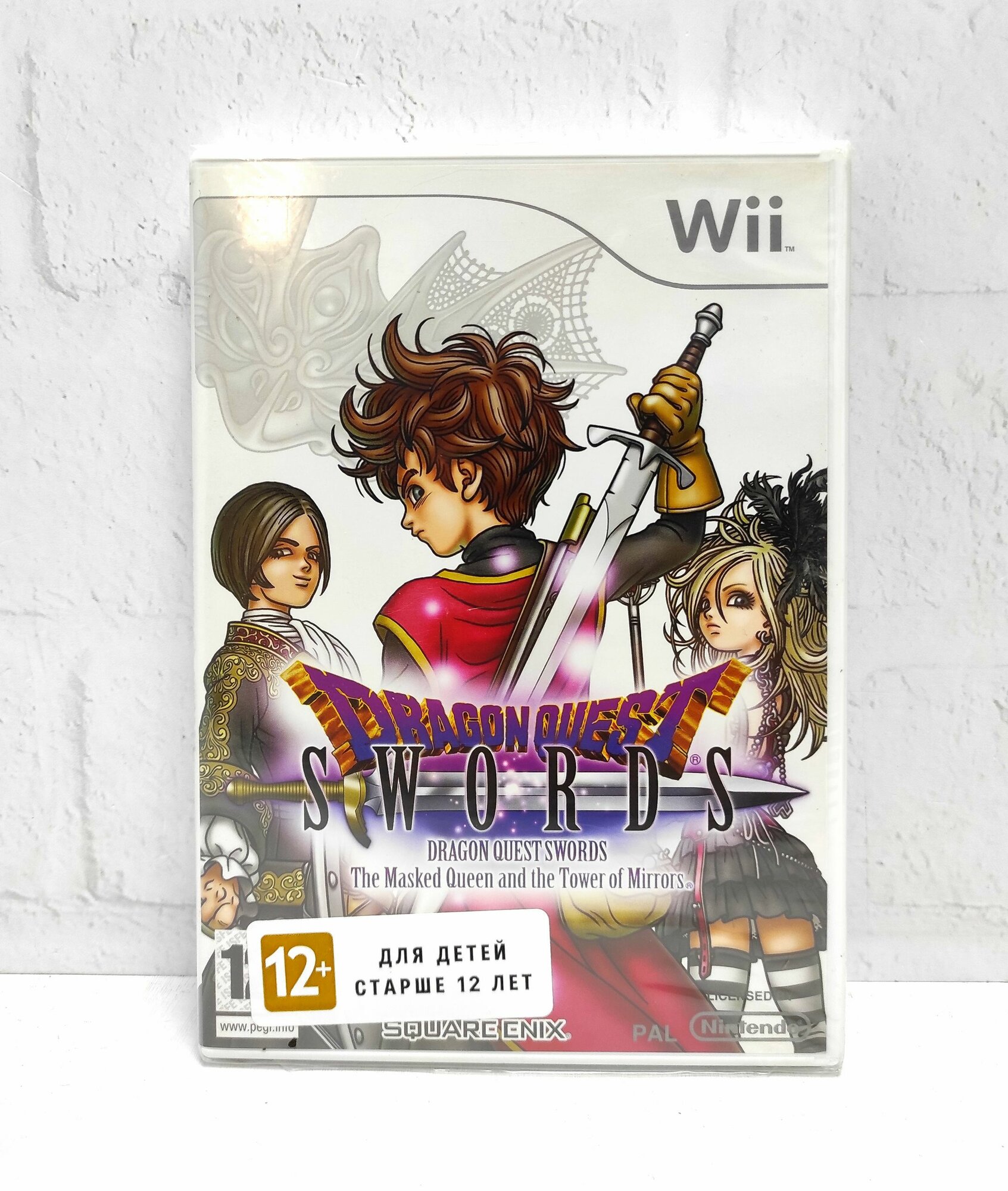 Dragon Quest Swords The Masked Queen and the Tower of Mirrors Английский язык Видеоигра на диске Wii