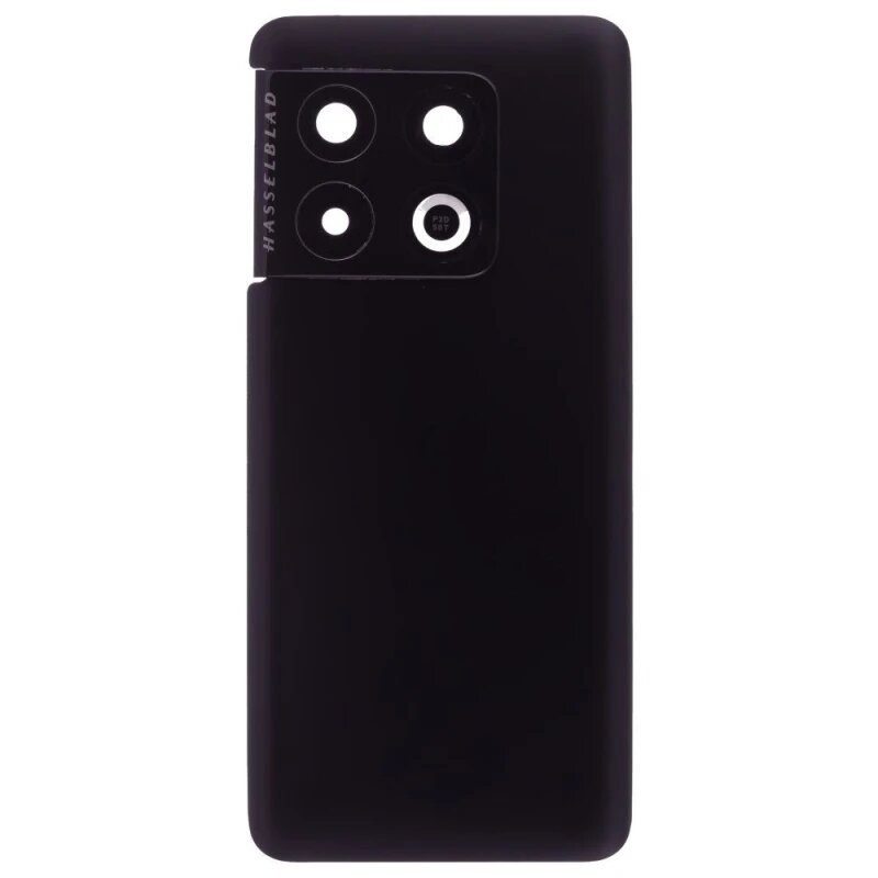 Задняя крышка для OnePlus 10 Pro (черный) (в сборе со стеклом камеры)