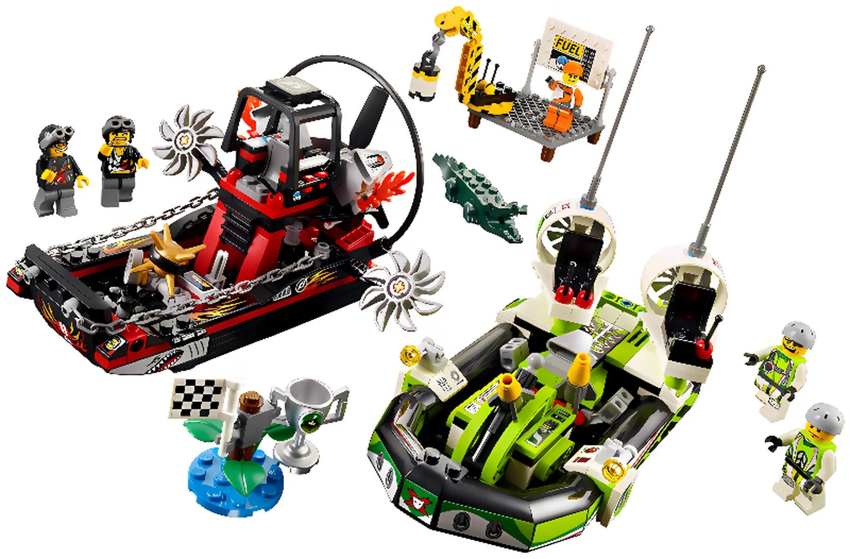 Конструктор Lego World Racers 8899 Болото аллигатора