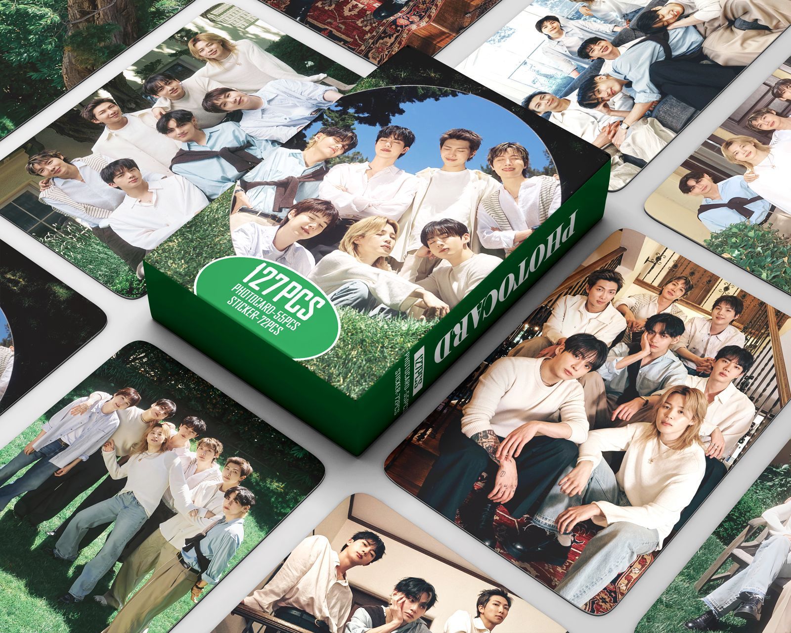 KPOP 127шт/коробка BTS 2026 FESTA 13TH Фотокарточки 2026 FESTA 13TH LOMO Card