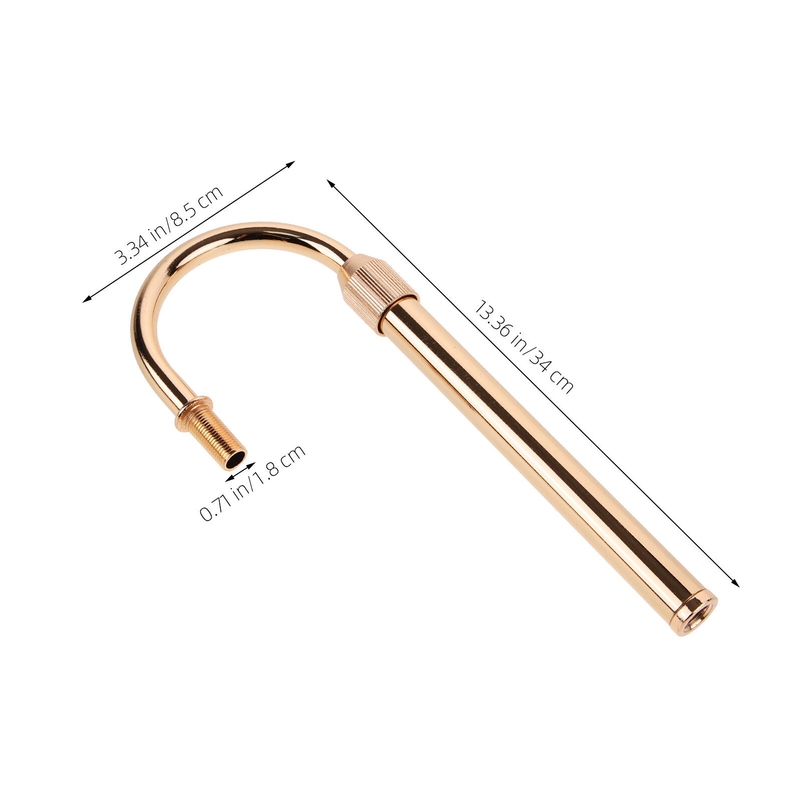 2 Шт Изделия Из Железа Для Лампы С Подставкой Golden 34.00X8.50X1.80Cm