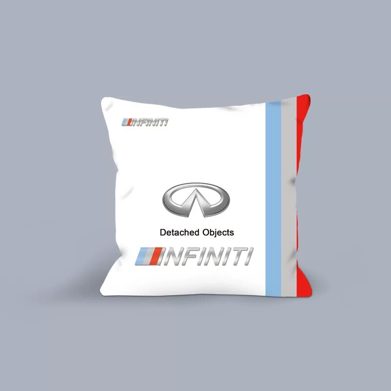 Infiniti Двухсторонняя подушка-одеяло, малый размер 40x40см сложенное 110x150см разложенное, велюр голландский