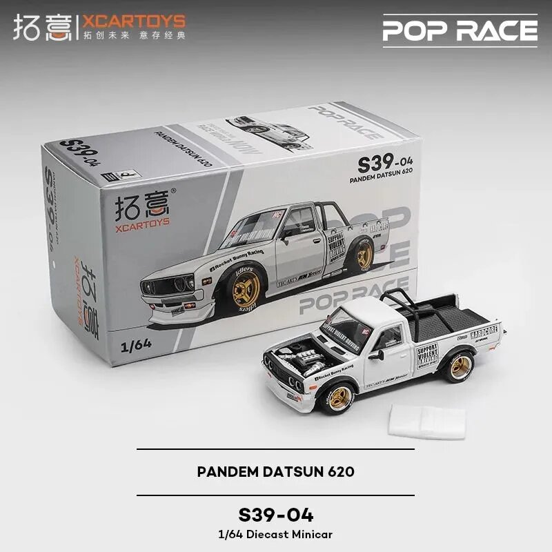 Игрушечный автомобиль PopRace 620 1:64 (металлические и пластиковые детали) S39-04#