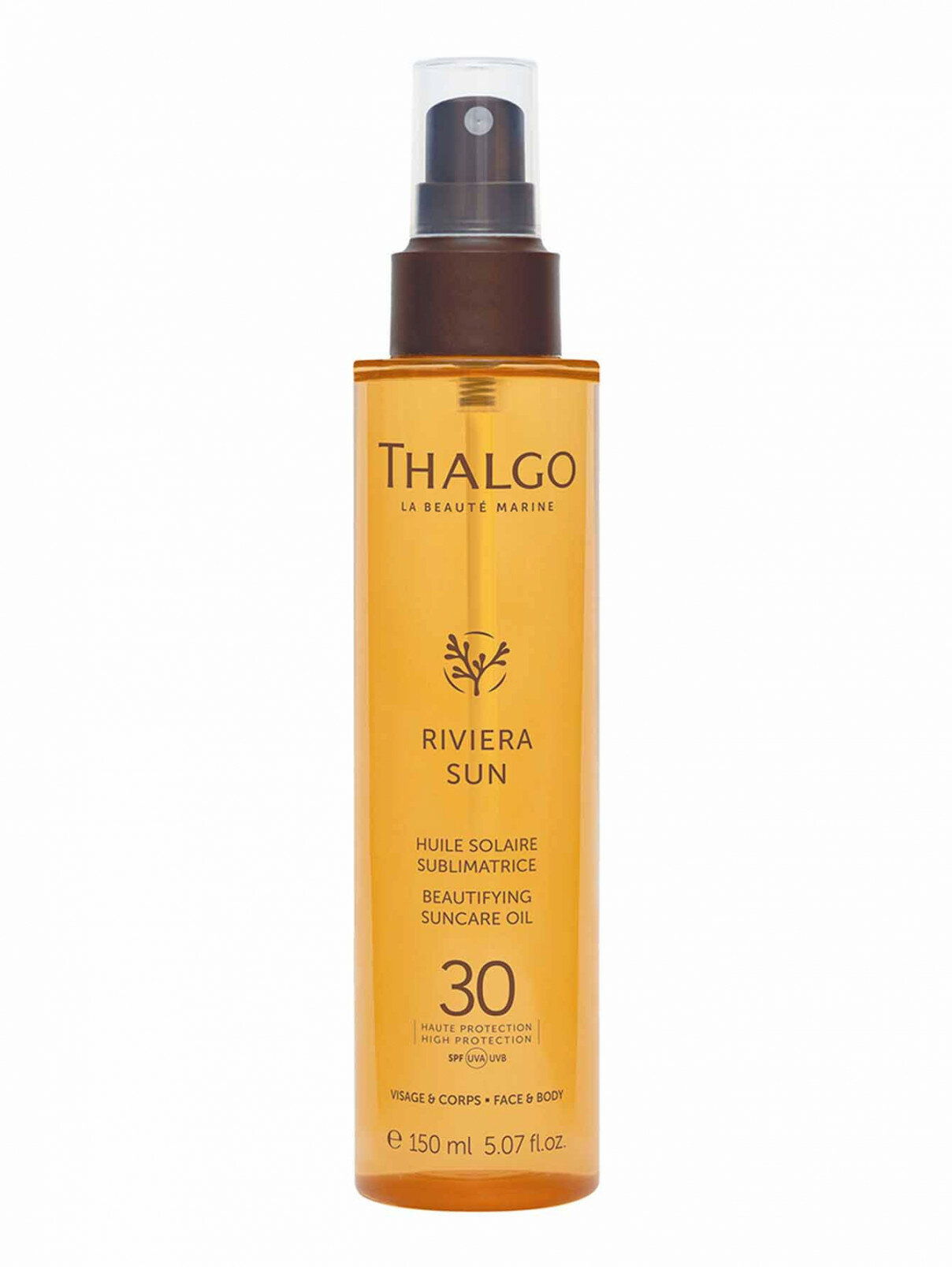 Thalgo Солнцезащитное масло для ухода за кожей лица и тела Riviera Sun SPF 30, 150 мл