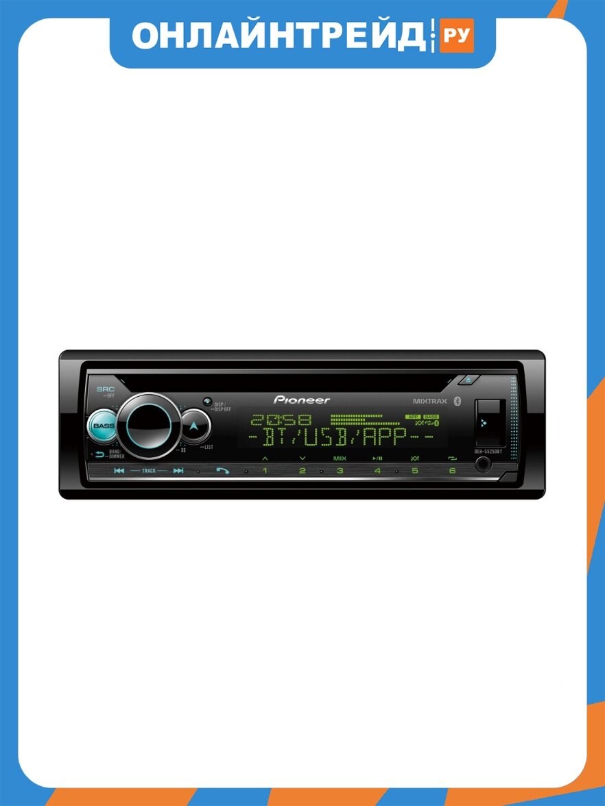 Автомагнитола Pioneer DEH-S5250BT