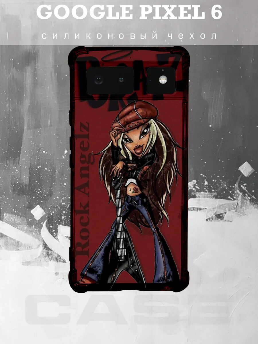 Чехол на Pixel 6 с принтом Bratz Rock Angelz