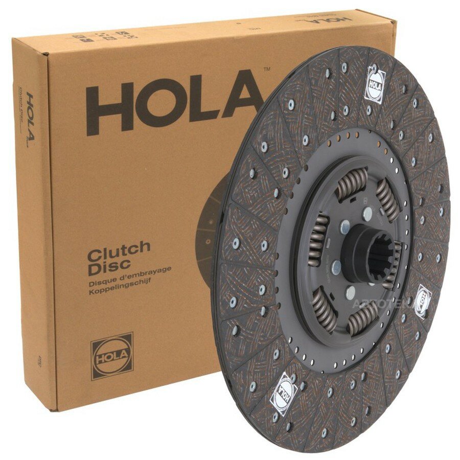 Диск сцепления КАМАЗ 4308 43253 43255 (CUMMINS 6ISBe-185/(210/ ZF 6S-1000) HOLA CHD088