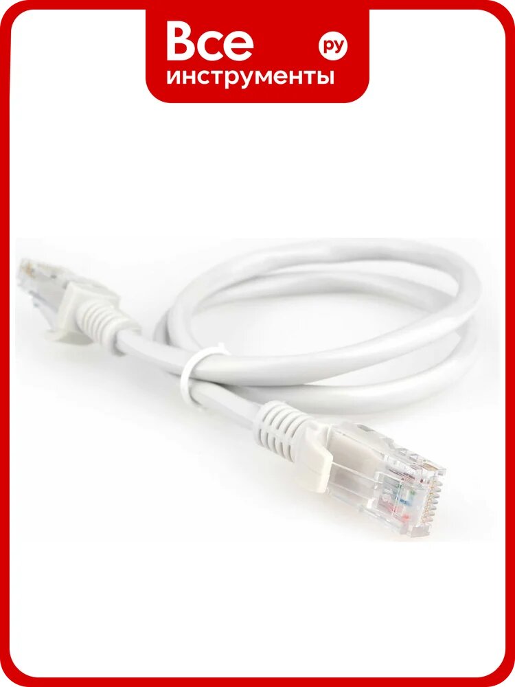 Литой многожильный патч-корд Гарнизон CCA light UTP категория 5e, 0.5м, (серый), PC-UTP-5e-0.5