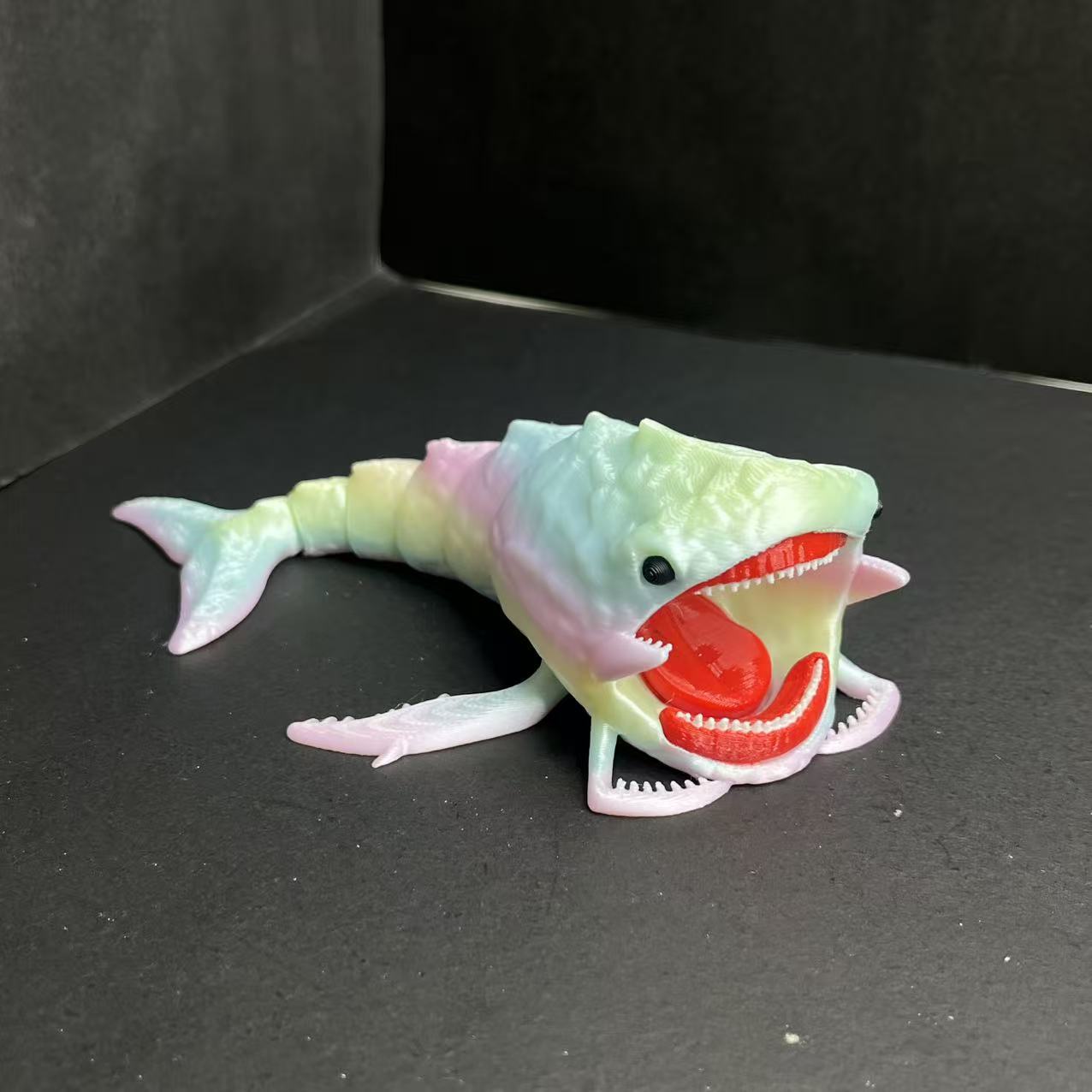 Новинка для трансграничной торговли: 3D-печатная модель игрушки-украшения «Гигант-пожиратель морских существ» (Майя Блу) из серии «Морские чудовища» по мотивам «Менеджера по продажам» (или «Пожирателя морских существ»).