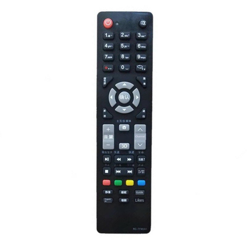 Стандартный пульт ДУ для телевизора THTF Tsinghua Tongfang LE-32TL2600 2600X 32TL1600DA DB DC