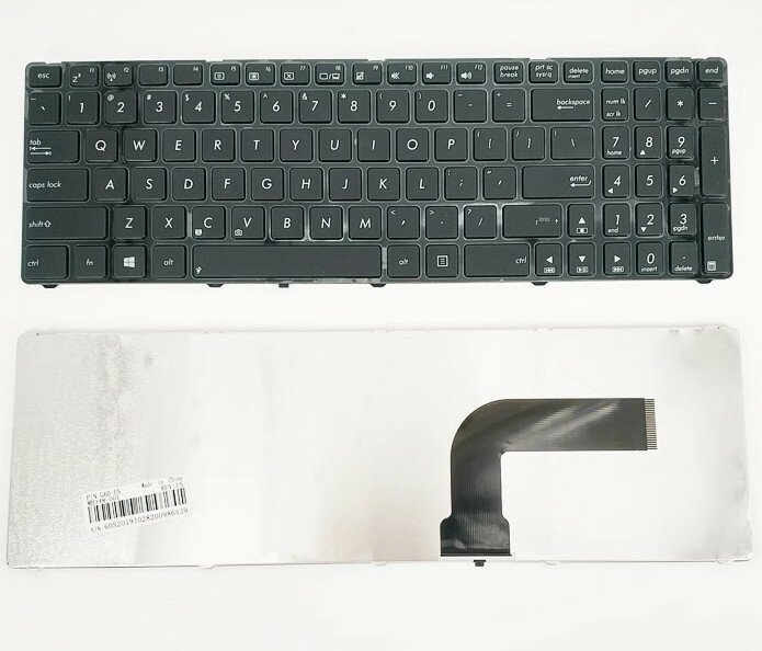 Клавиатура 108 клавиш для ноутбуков ASUS A53S/K53S/N53S/X54H - раздельная клавишная раскладка