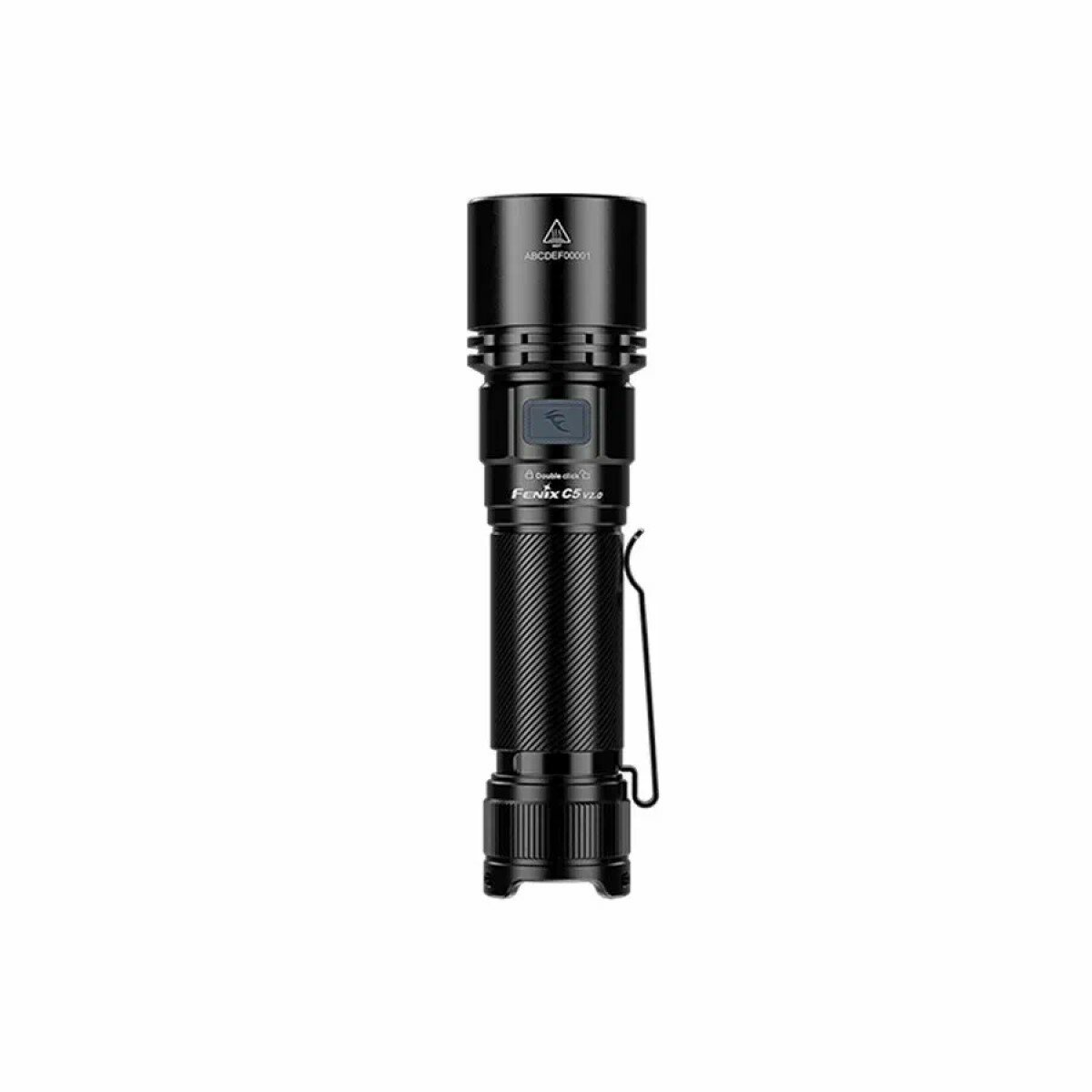 Фонарь ручной тактический туристический Fenix C5 V2.0 1800 люмен черый