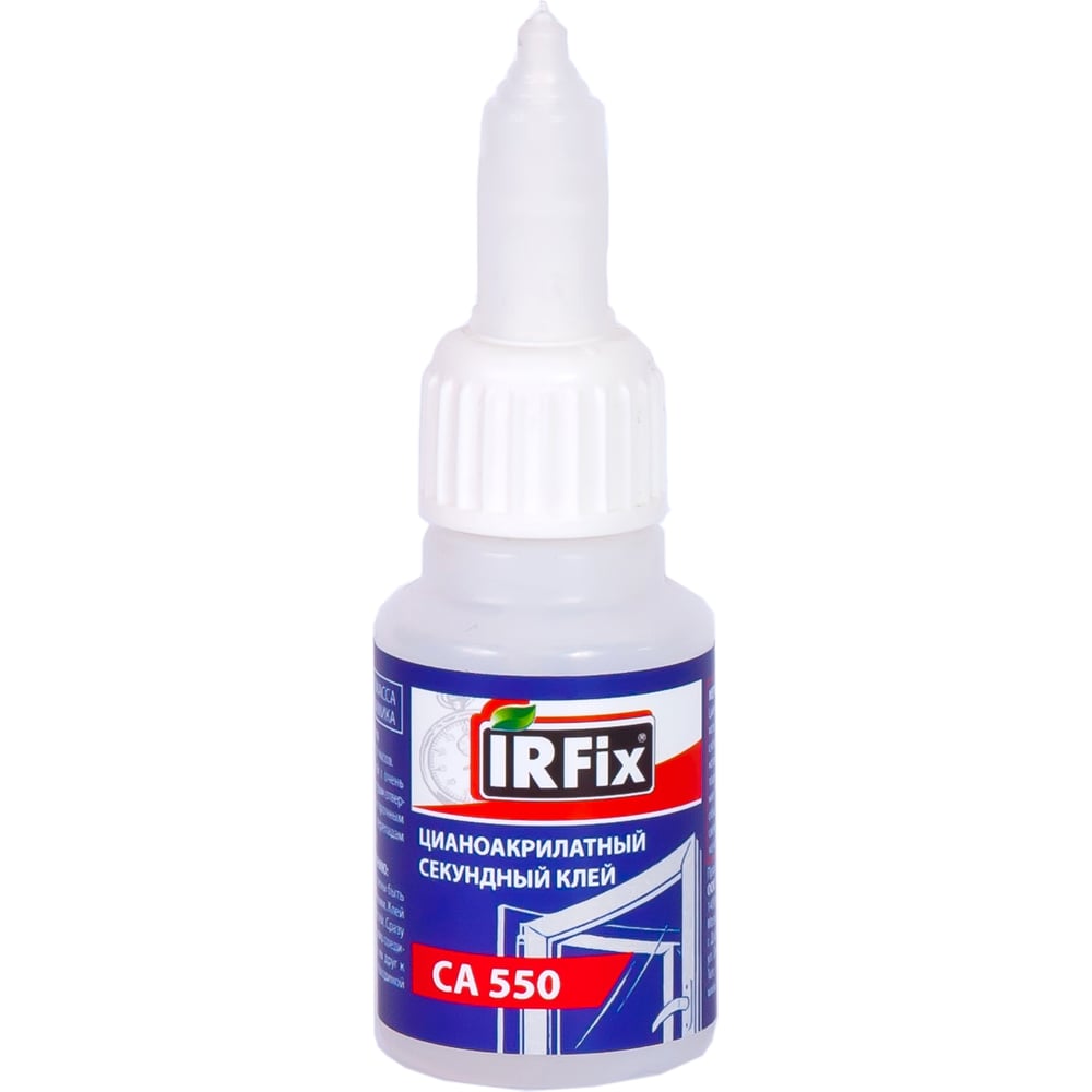 Цианоакрилатный секундный клей IRFIX CA - 550 20г 20087