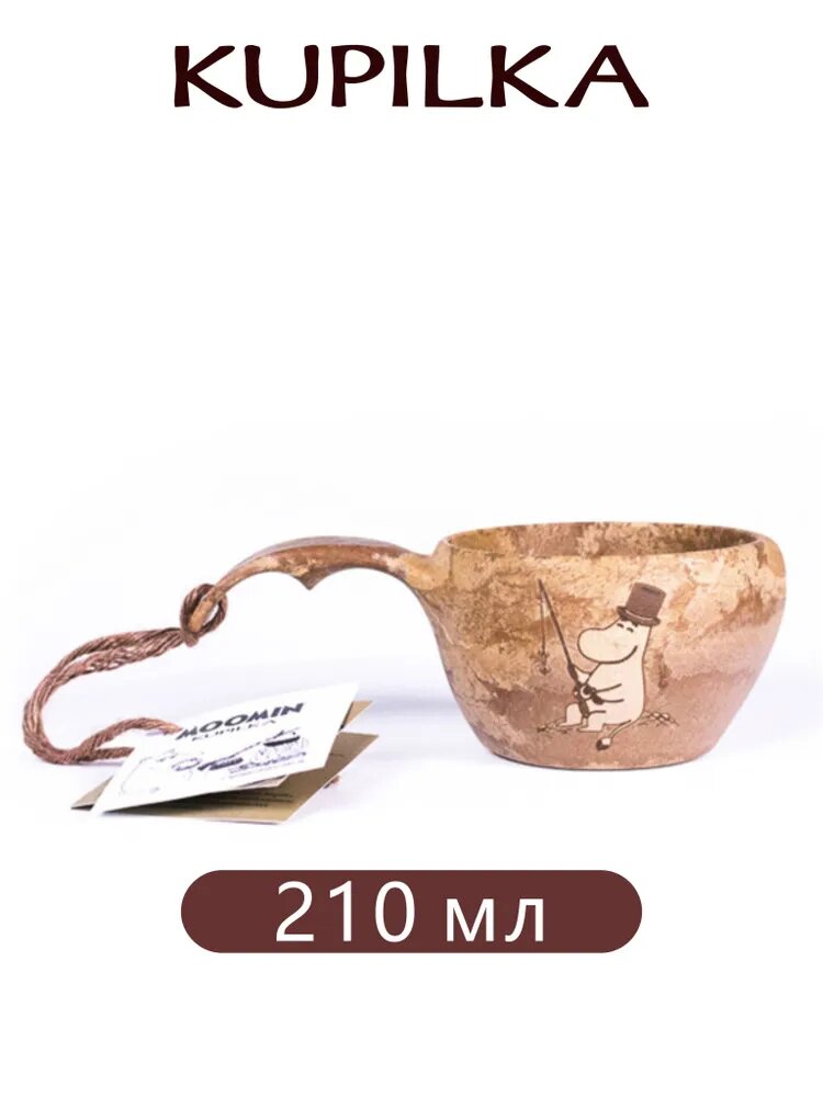 Самый популярный в 2026 годуКружка-чаша Kupilka с Муми-троллями, для кемпинга и пикника, из био-композита