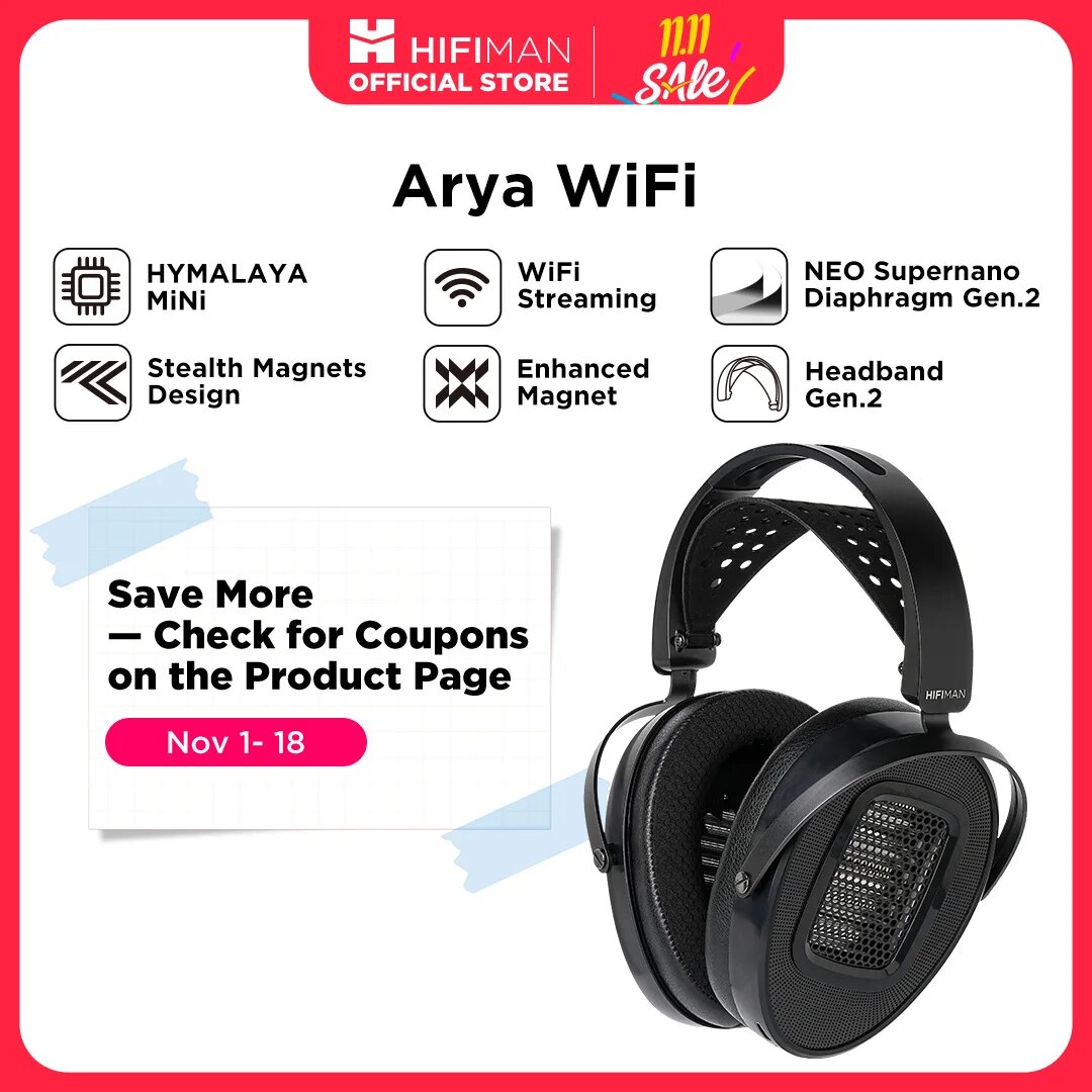 HIFIMAN Arya WiFi наушники