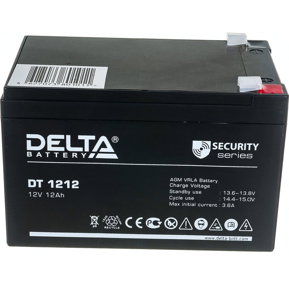 Батарея аккумуляторная Delta DT 1212