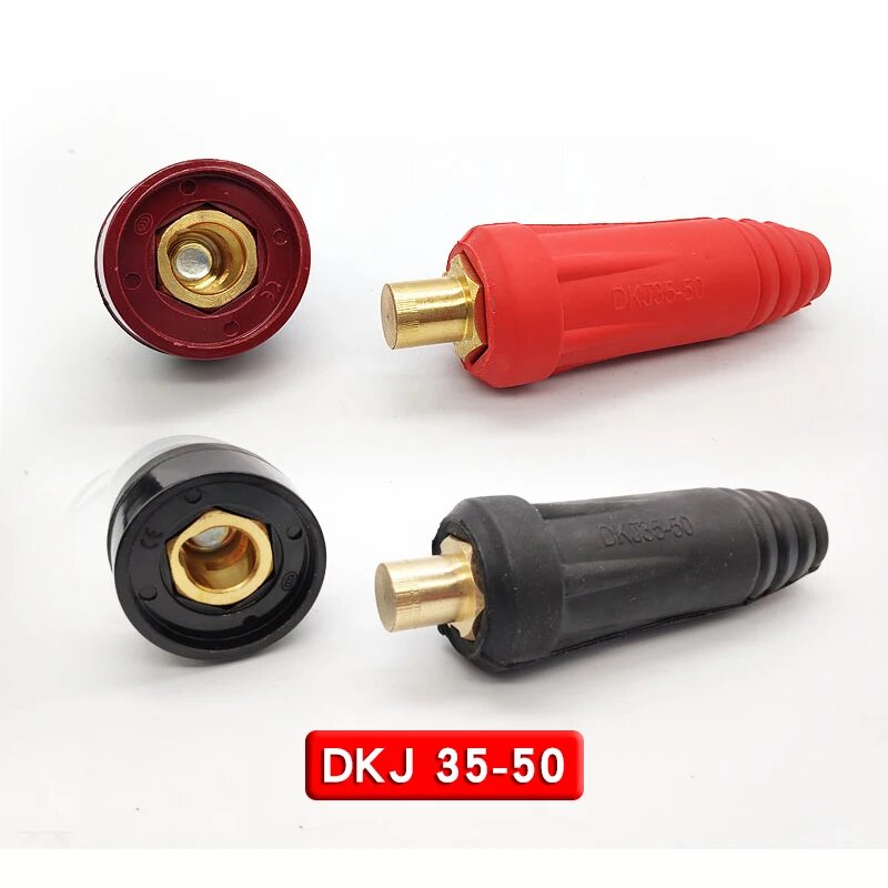 Клеммы DKJ 35-50, красный и черный