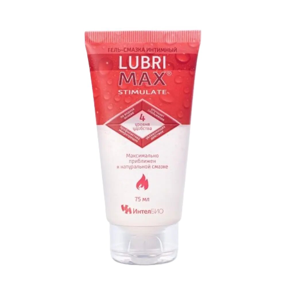 Lubrimax гель-смазка интимный Stimulate 75 мл 1 шт