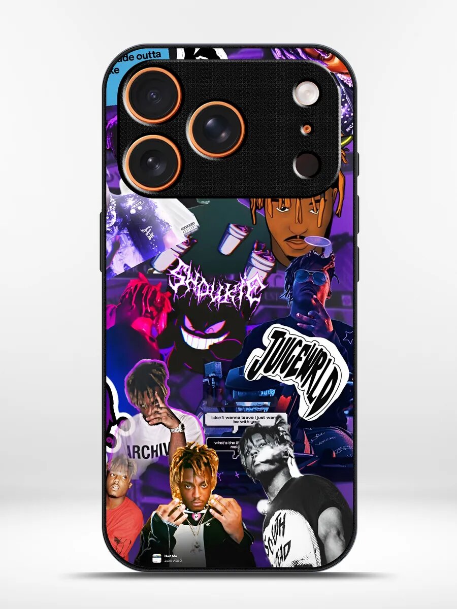 Чехол на iPhone 17 Pro Juice WRLD