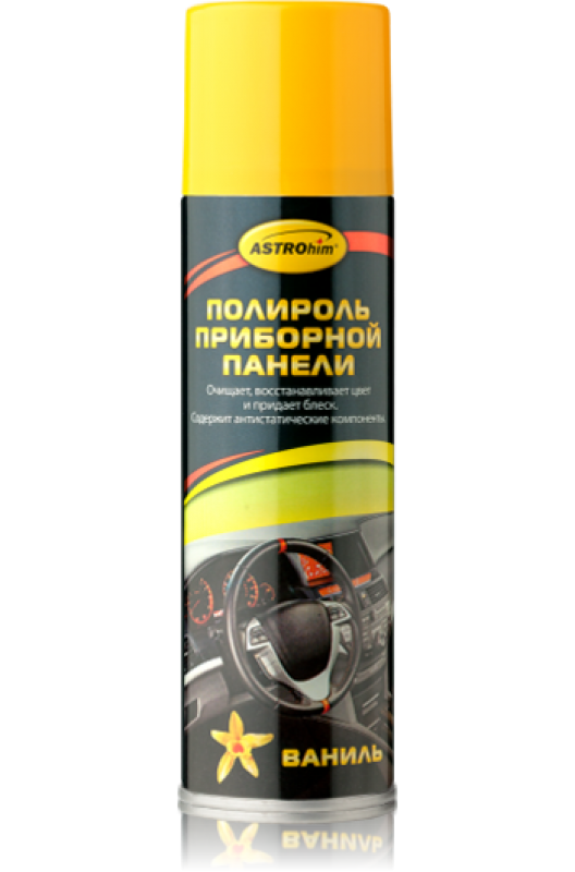 Полироль приборной панели, Ваниль, аэрозоль 335 мл ASTROhim AC2331 ASTROHIM ac2331