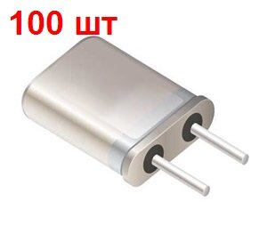Кварц 3686,4 кГц 100 шт. 20ppm в металлическом корпусе