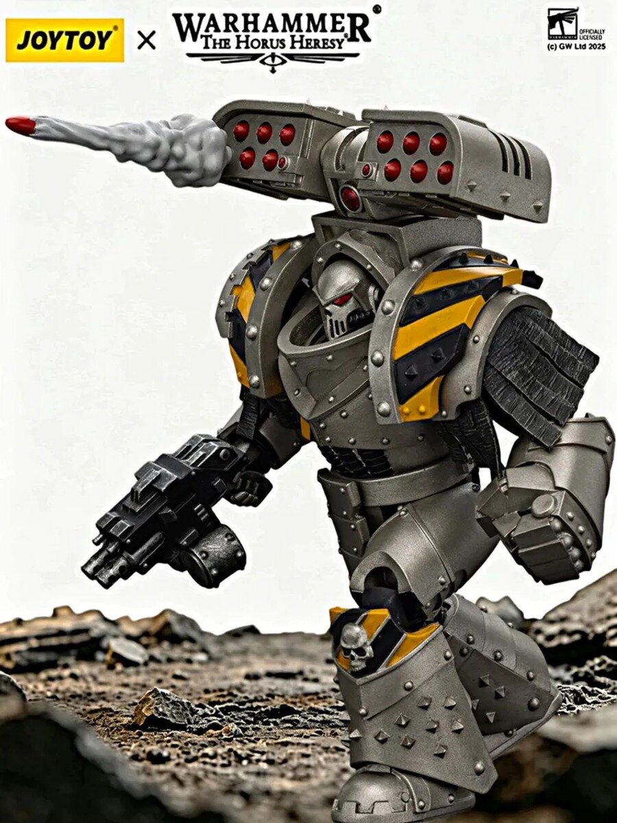 Игровой набор с фигуркой JOYTOY Warhammer The Horus Heresy Iron Warriors Terminator